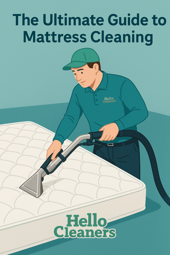 The Ultimate Guide to Mattress Cleaning by Hello Cleaners